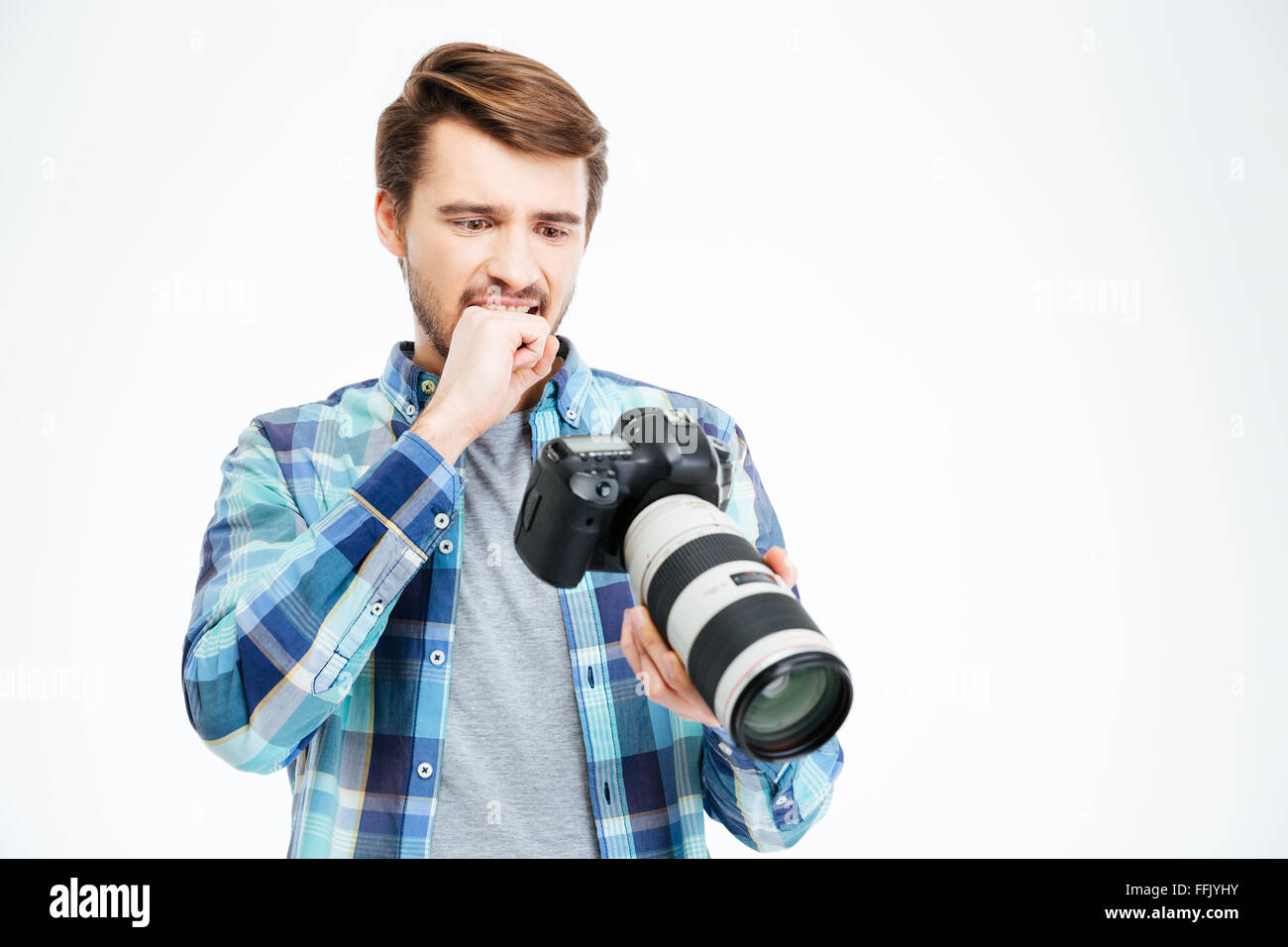 Professional photographer sad hi-res stock photography and images - Alamy