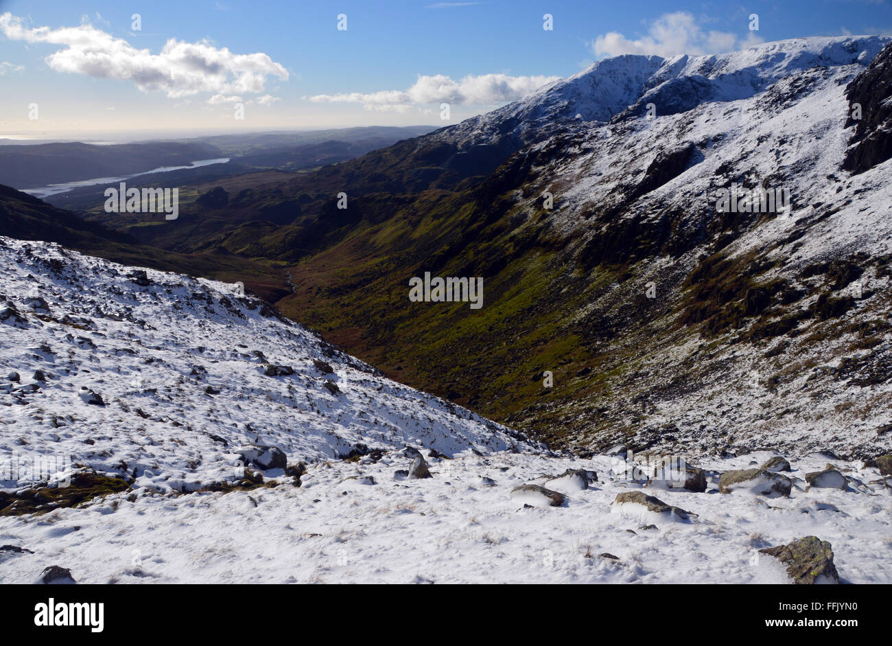 Looking South Down the Copper Mines Valley and Red Dell Beck from the ...