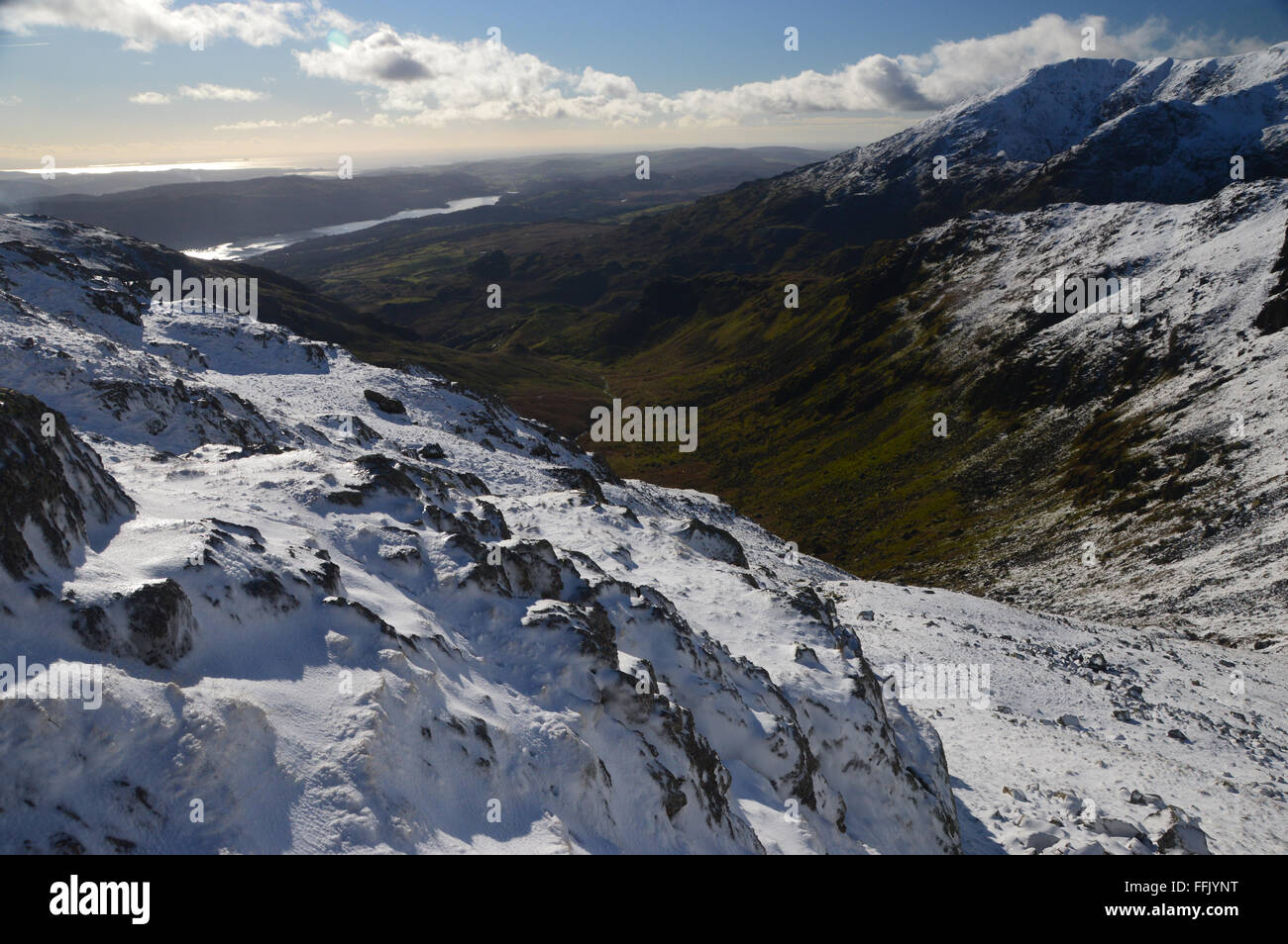 Looking South Down the Copper Mines Valley and Red Dell Beck from the ...