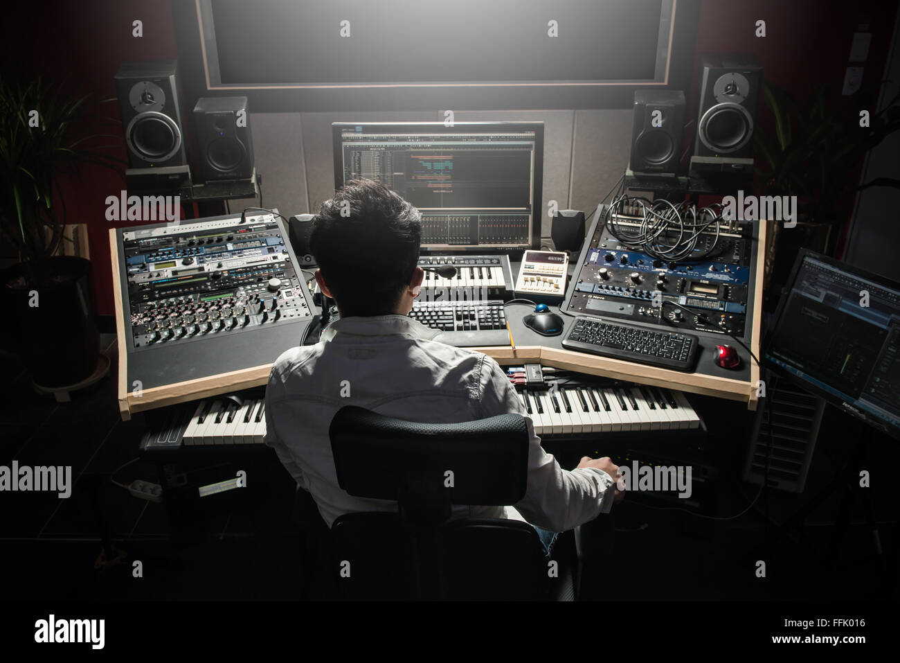 Professional sound control hi-res stock photography and images - Alamy