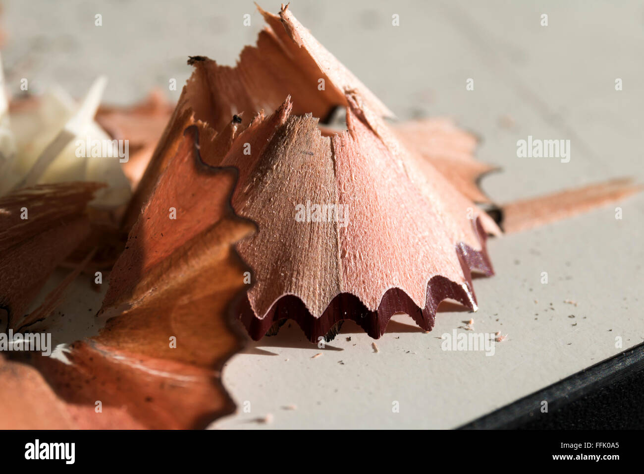Pencil shaving waste hi-res stock photography and images - Alamy