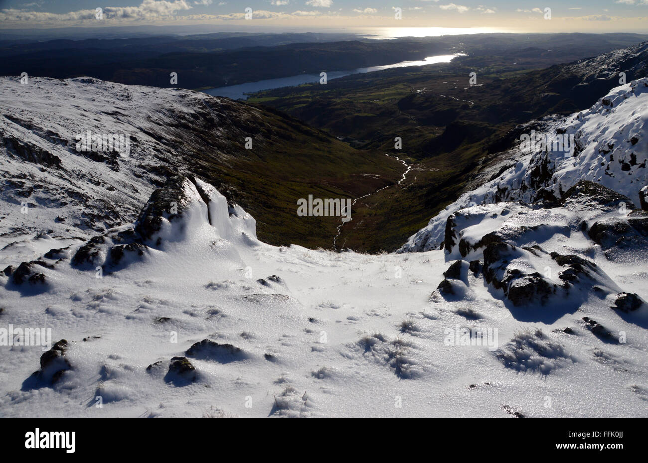 Looking South Down the Copper Mines Valley and Red Dell Beck from the ...