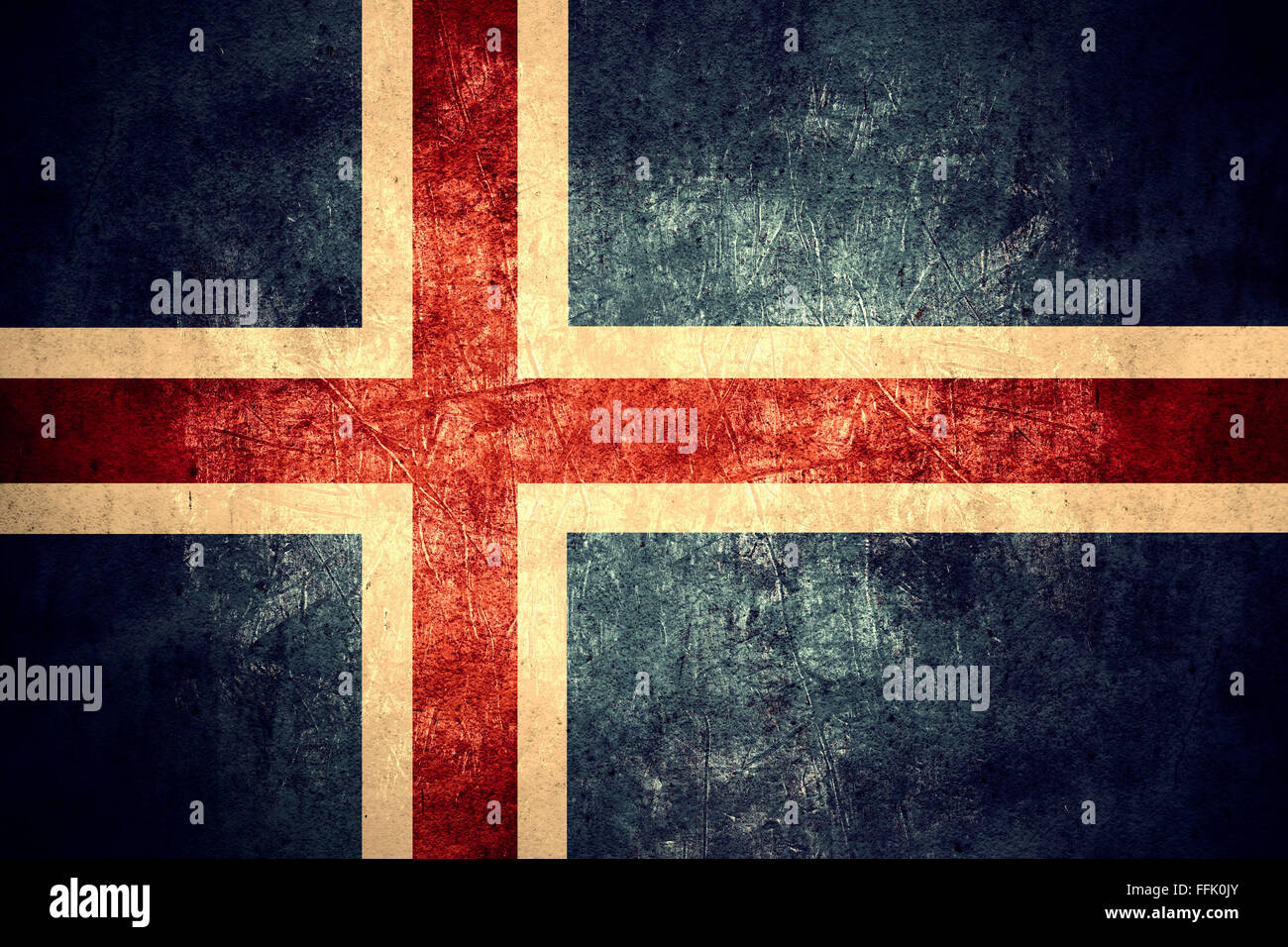 Iceland state flag hi-res stock photography and images - Alamy