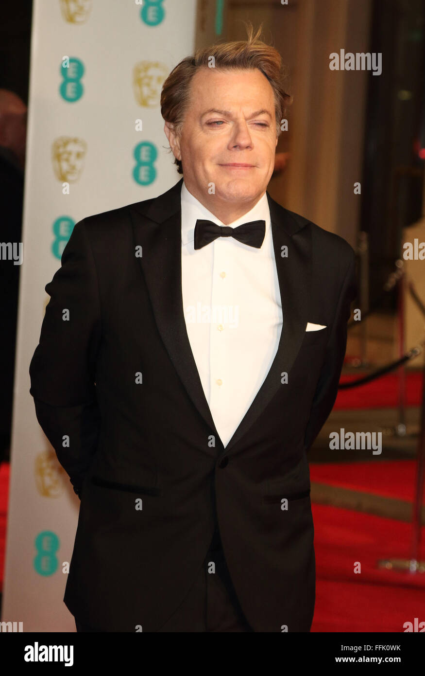 London.UK. Eddie Izzard at the EE British Academy Film Awards (BAFTA) 2016 at the Royal Opera ...