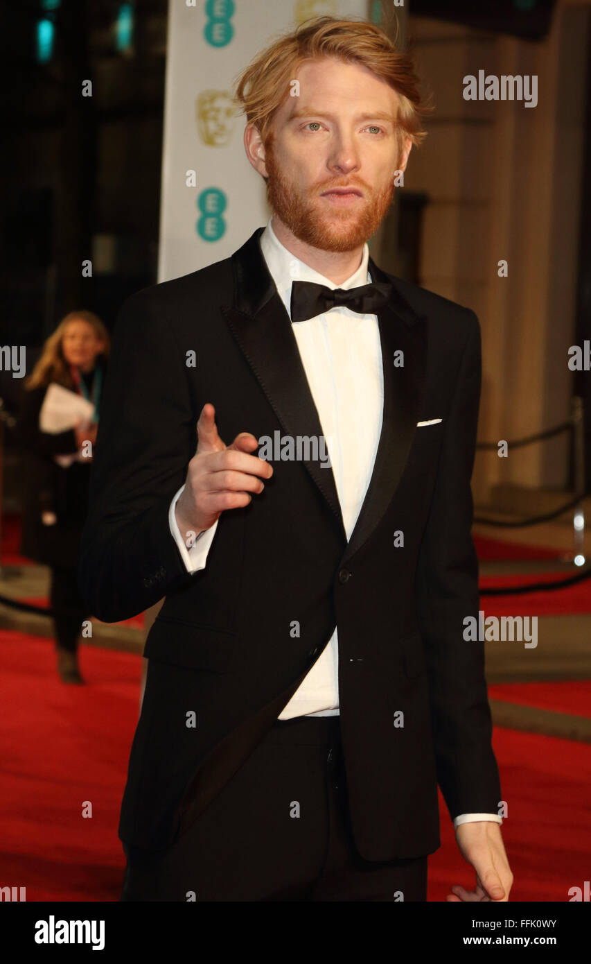 London.UK. Domhnall Gleeson at the EE British Academy Film Awards ...