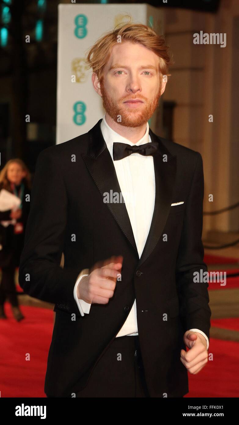 London.UK. Domhnall Gleeson at the EE British Academy Film Awards ...
