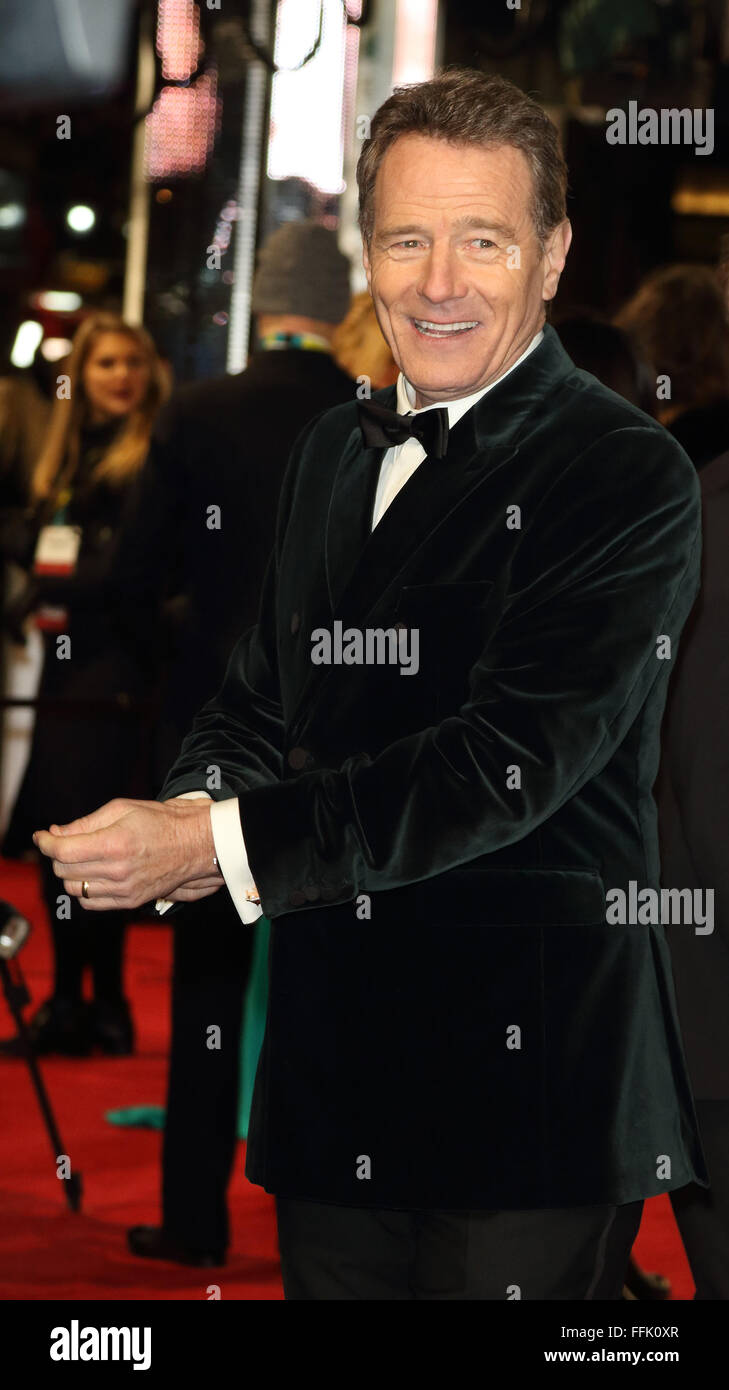 London.UK. Bryan Cranston at the EE British Academy Film Awards (BAFTA ...