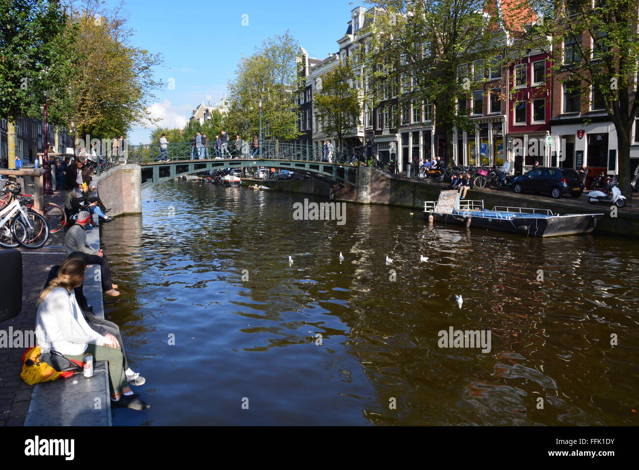 Red light district amsterdam canal hi-res stock photography and images ...