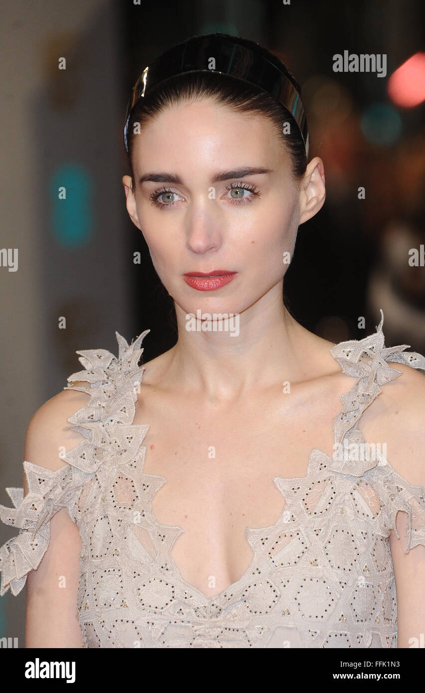 London, UK. 14th February, 2016. London.UK. Rooney Mara at the EE ...