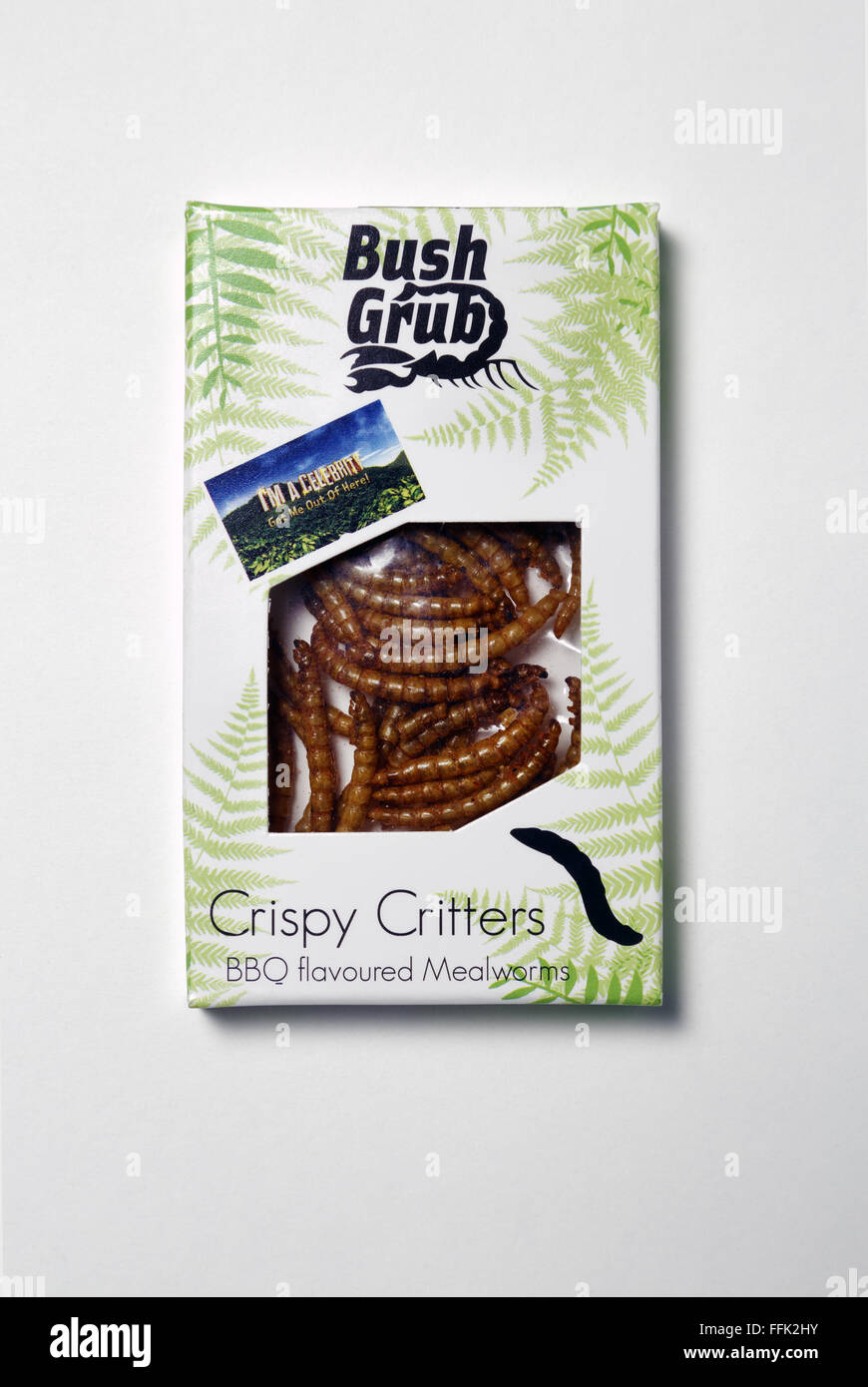 Packaged edible insects Stock Photo - Alamy