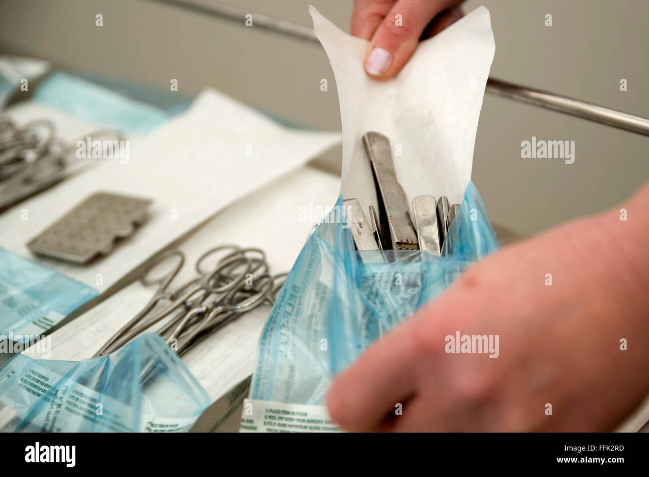 Sterilized equipment hi-res stock photography and images - Alamy