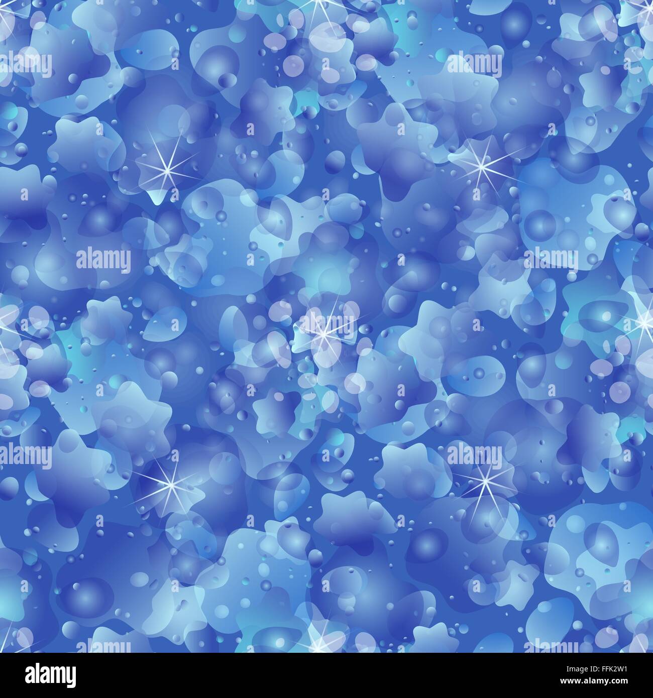 Cold blue lake in Stock Vector Images - Alamy