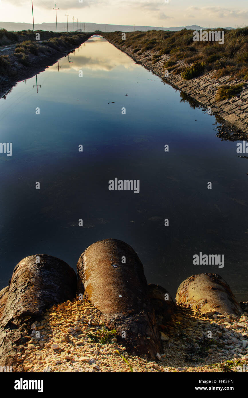 Factory water pollution river hi-res stock photography and images - Alamy