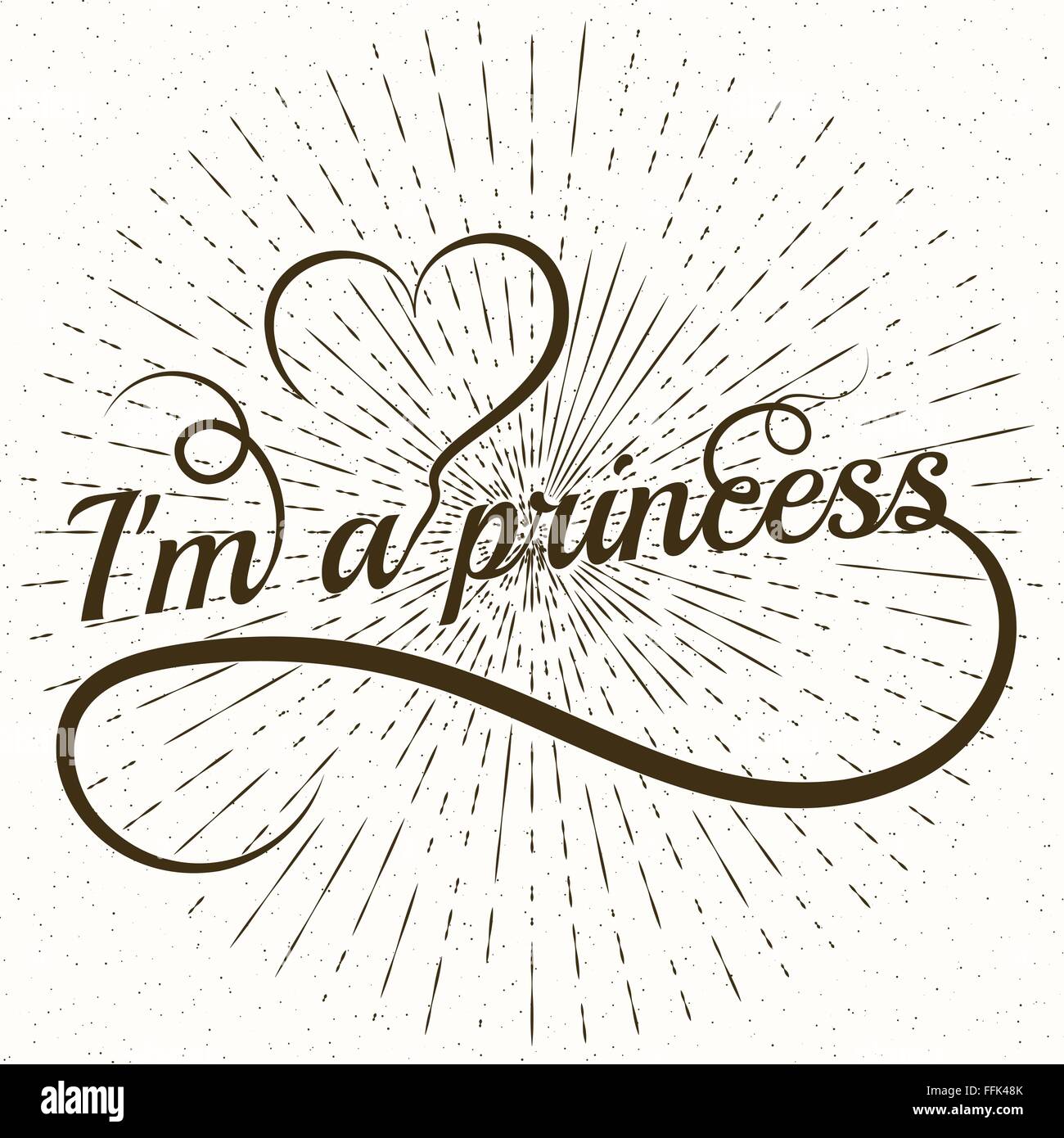 Princess graphic design hi-res stock photography and images - Alamy