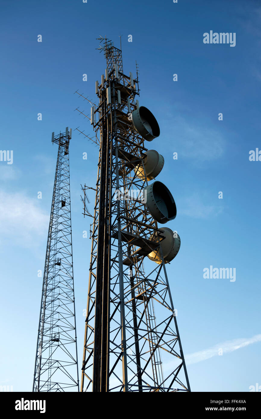 Radio towers hi-res stock photography and images - Alamy