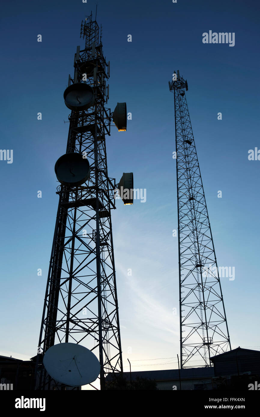Radio towers hi-res stock photography and images - Alamy