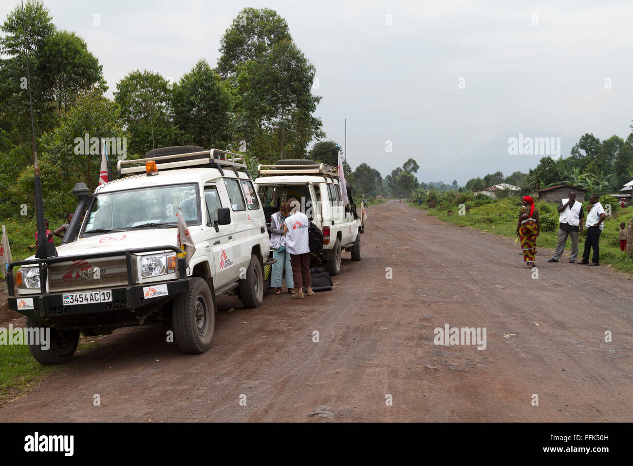 Goma rutshuru road hi-res stock photography and images - Alamy