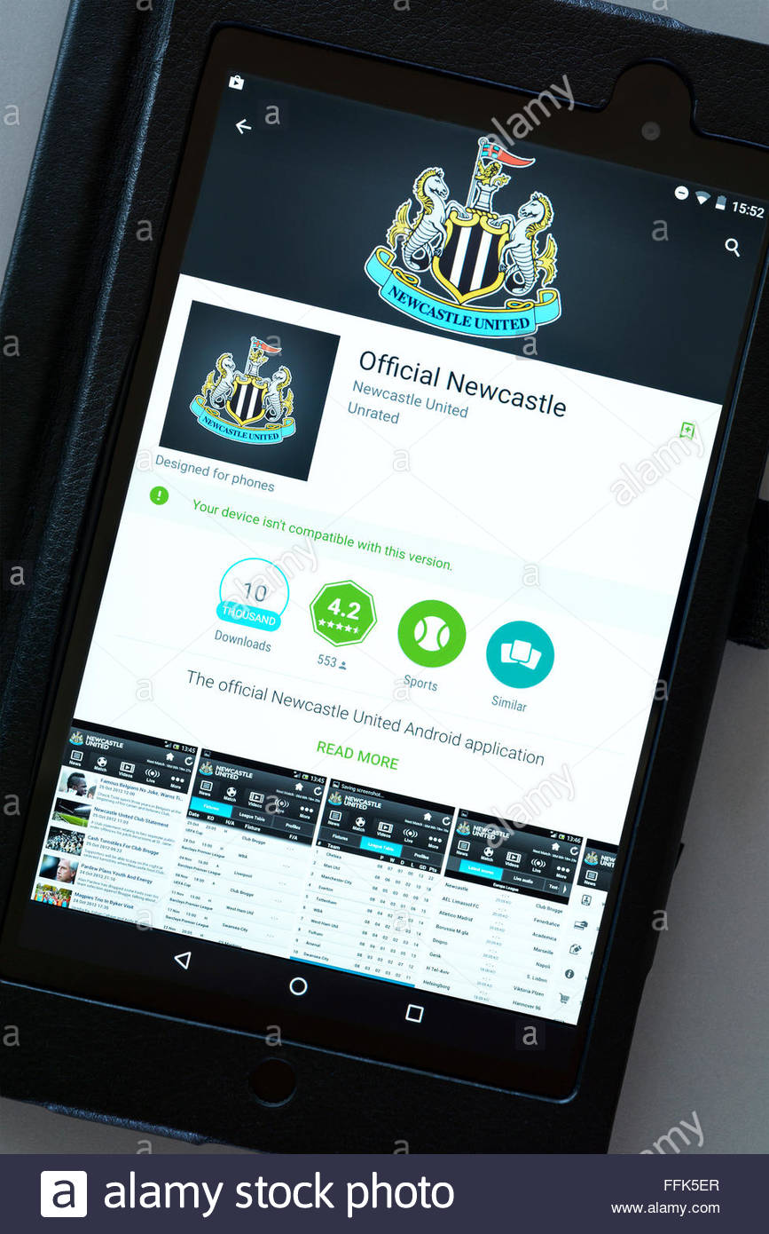 Nufc High Resolution Stock Photography and Images - Alamy