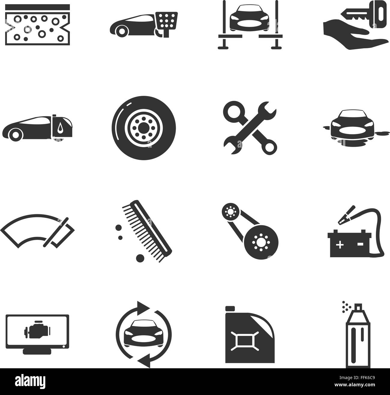 Leaking battery Stock Vector Images - Alamy