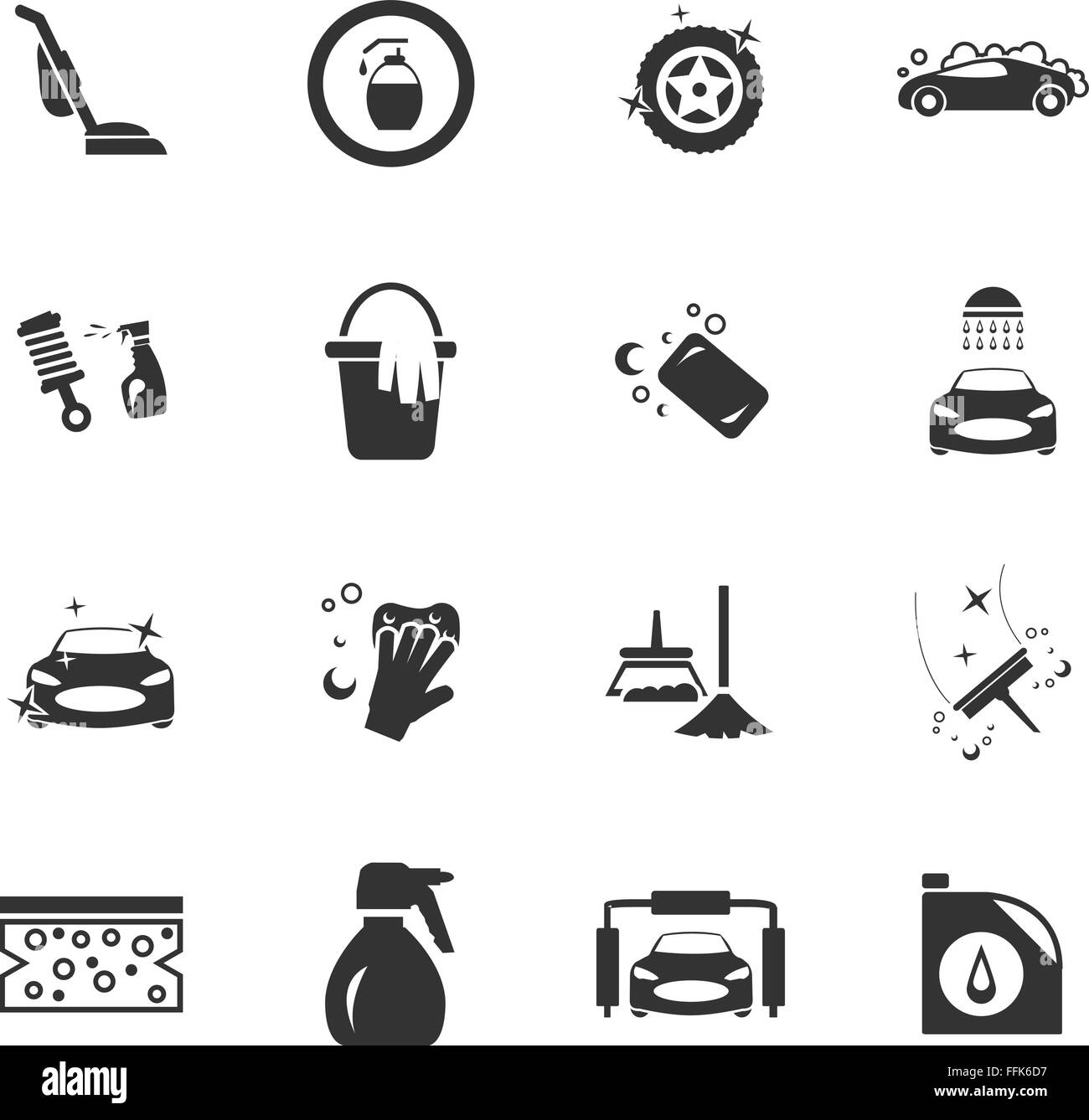 Pressure washer black Stock Vector Images - Alamy