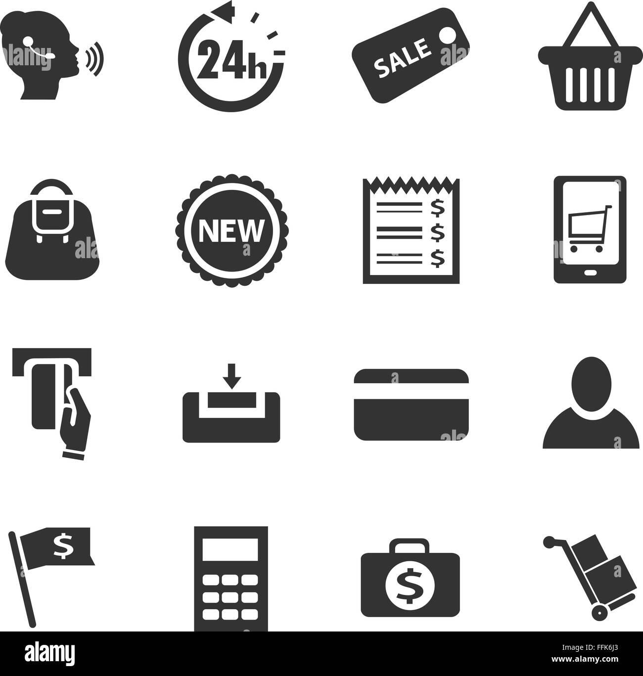 E-commerce icons set Stock Vector Image & Art - Alamy