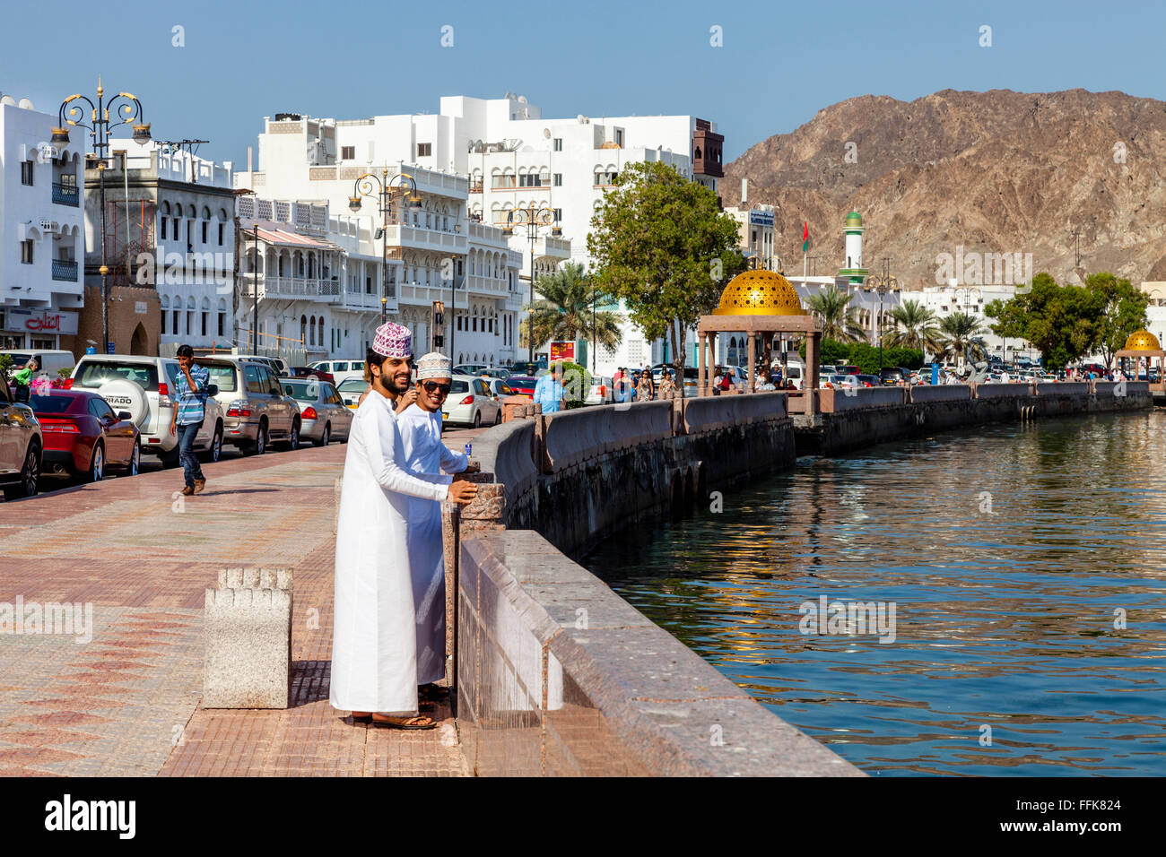 Corniche promenade in oman hi-res stock photography and images - Alamy