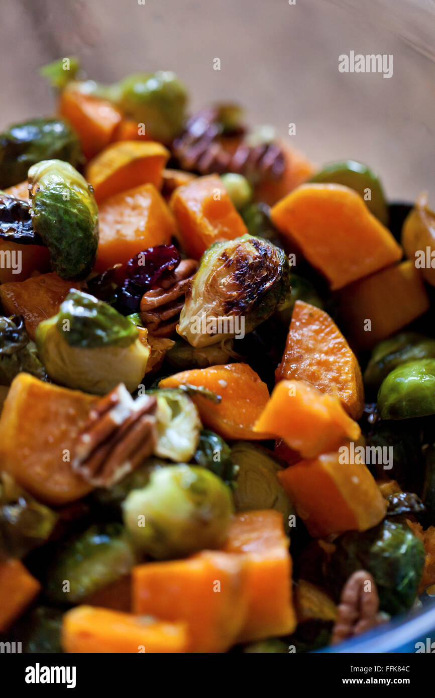 Potatoes brussels sprouts in hi-res stock photography and images - Alamy