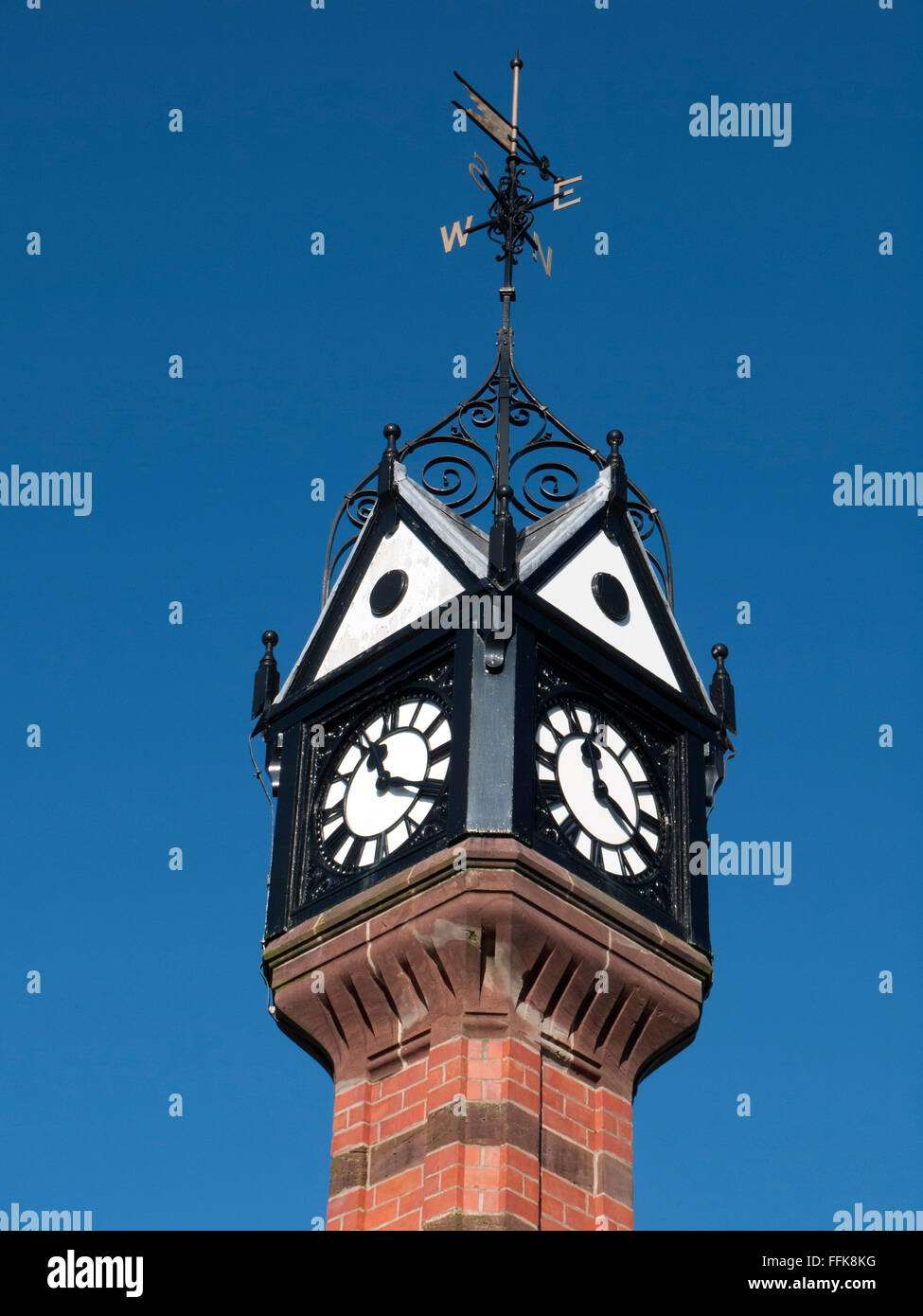 Clock tower detail hi-res stock photography and images - Alamy