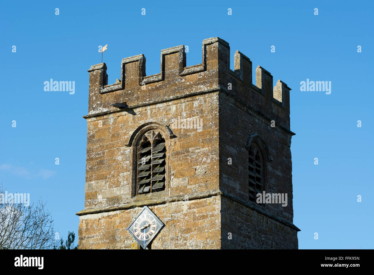 St Peter and St Paul Church, Chacombe, Northamptonshire, England, UK ...