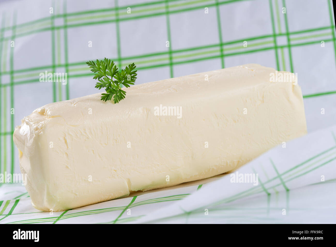 Butter in paper Stock Photo - Alamy