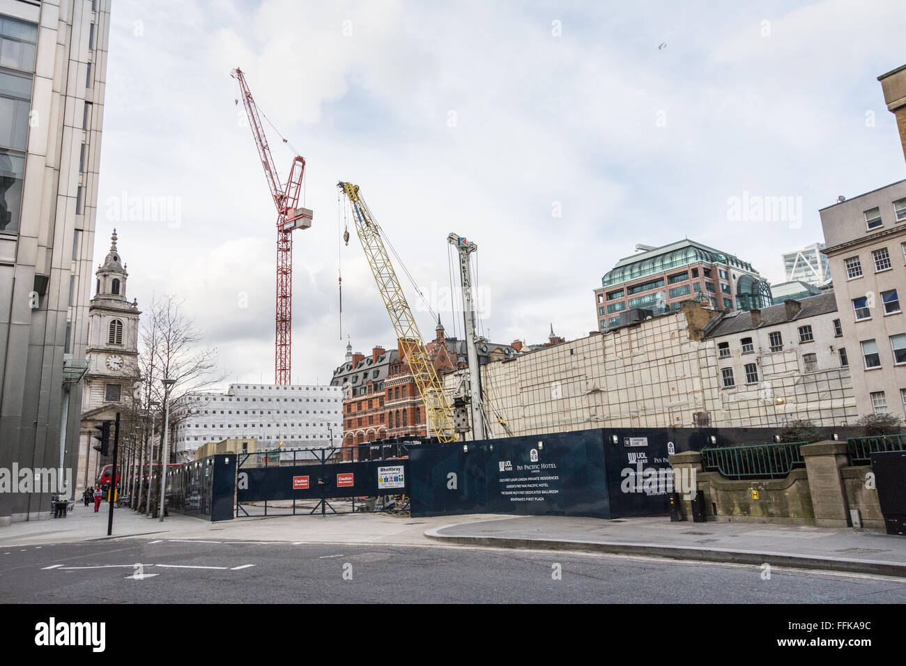 Omnipresent construction and destruction in the City of London as new ...