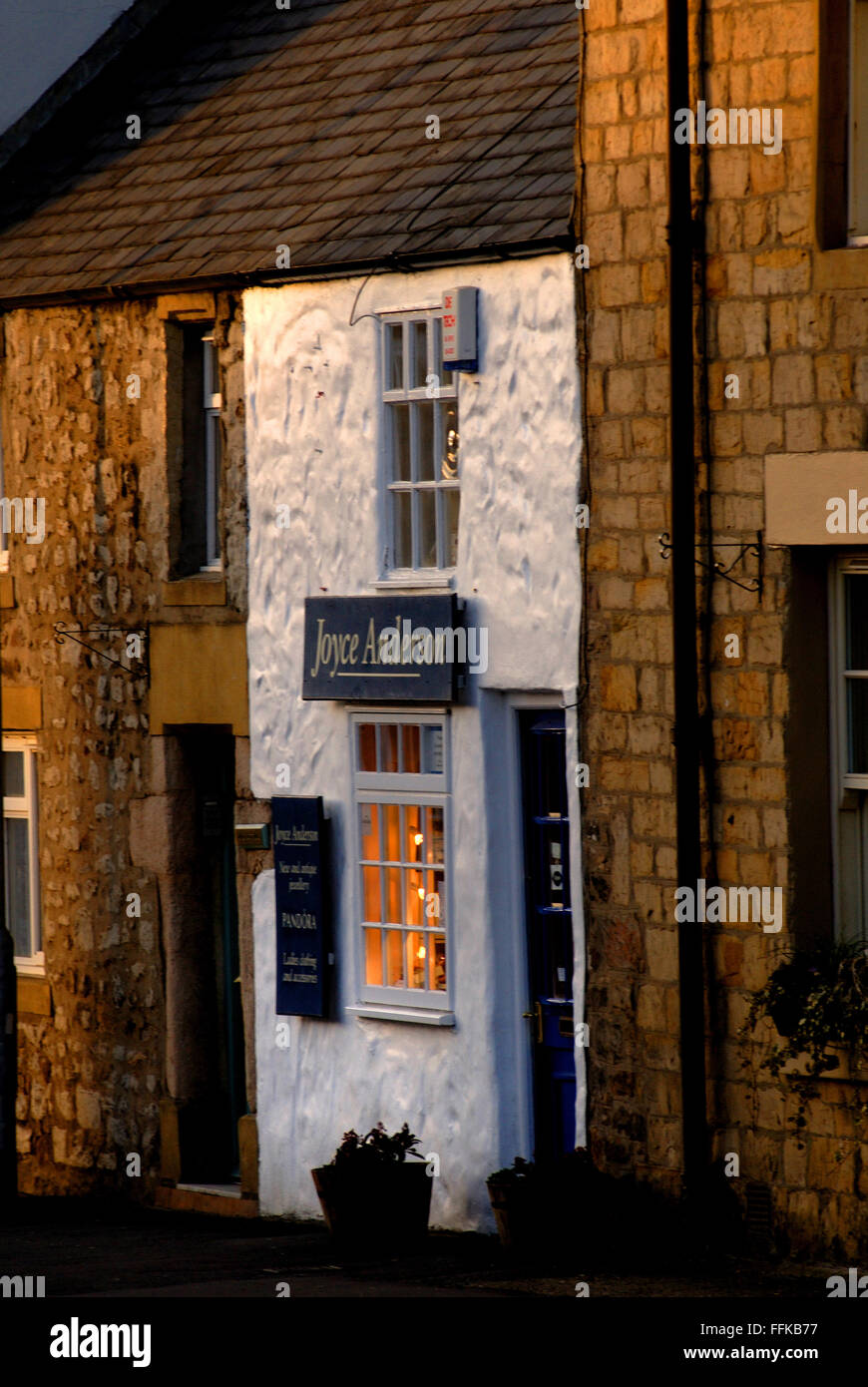 Sunset, Corbridge, Northumberland Stock Photo - Alamy