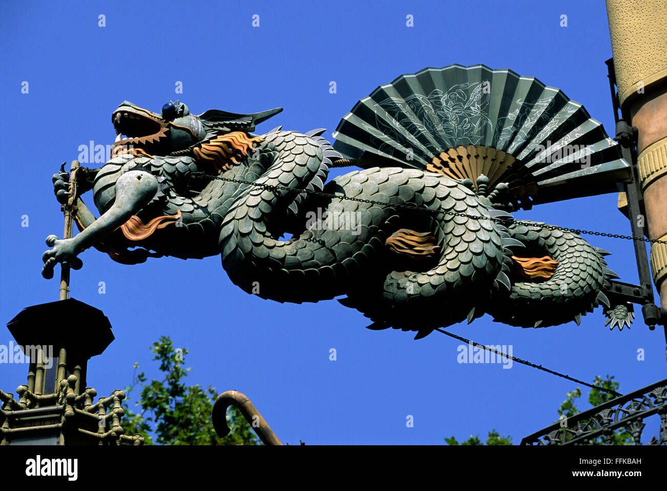 La rambla dragon hi-res stock photography and images - Alamy