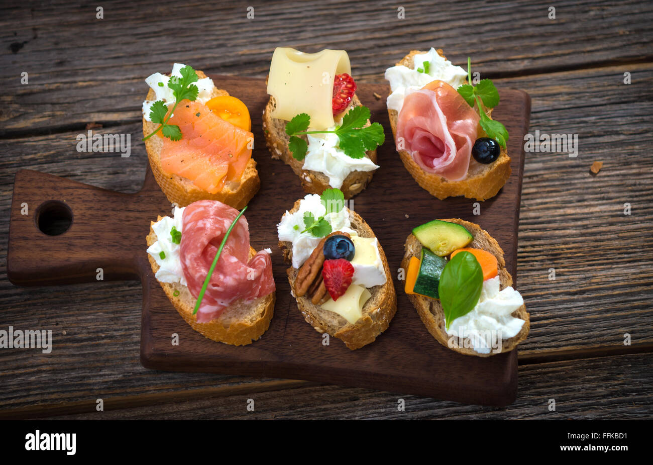 Canape tray hi-res stock photography and images - Alamy
