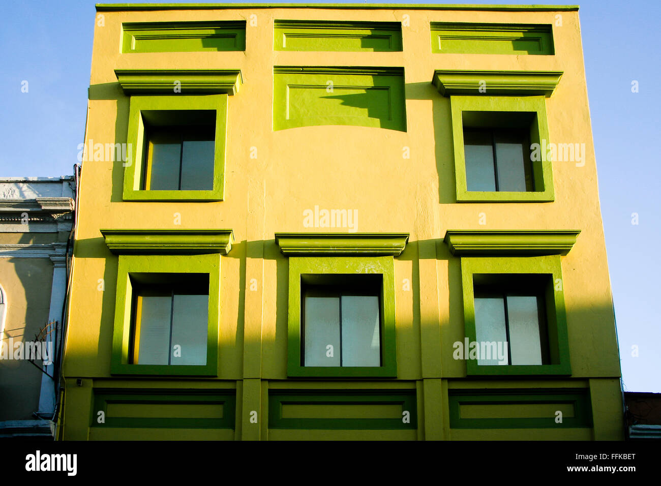 Green Colour Building