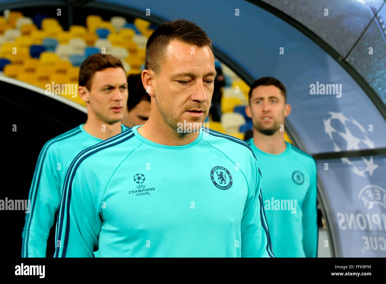 Terry before during UEFA Champions’ League Group G soccer match between ...