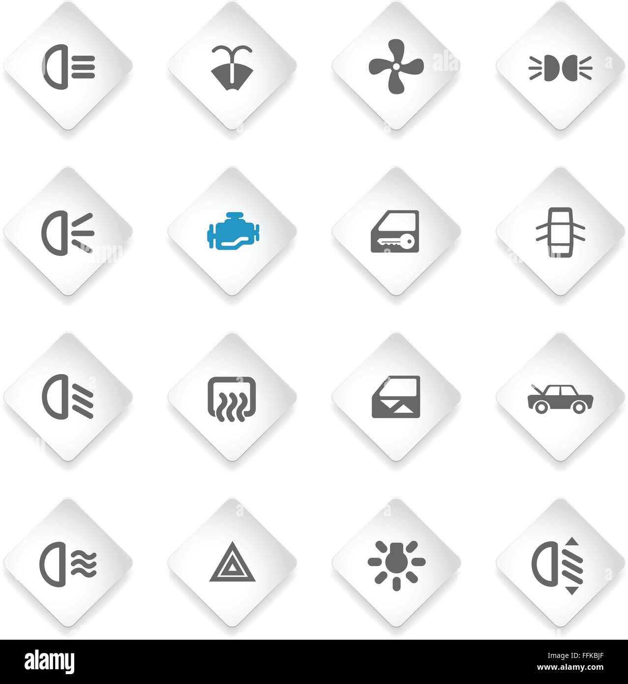 Car interface sign Stock Vector Image & Art - Alamy