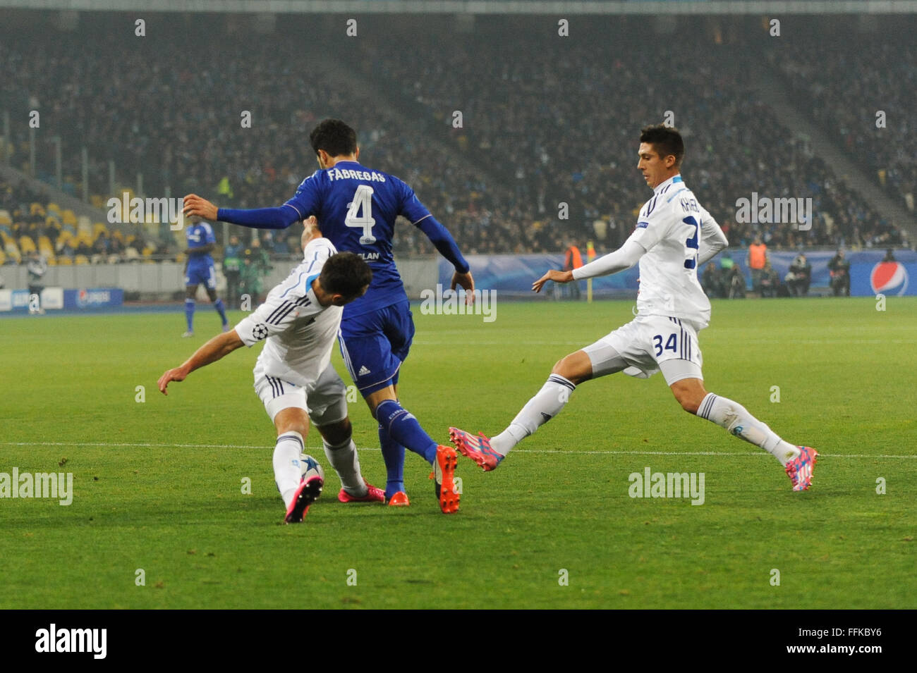 Moment during UEFA Champions’ League Group G soccer match between FC ...