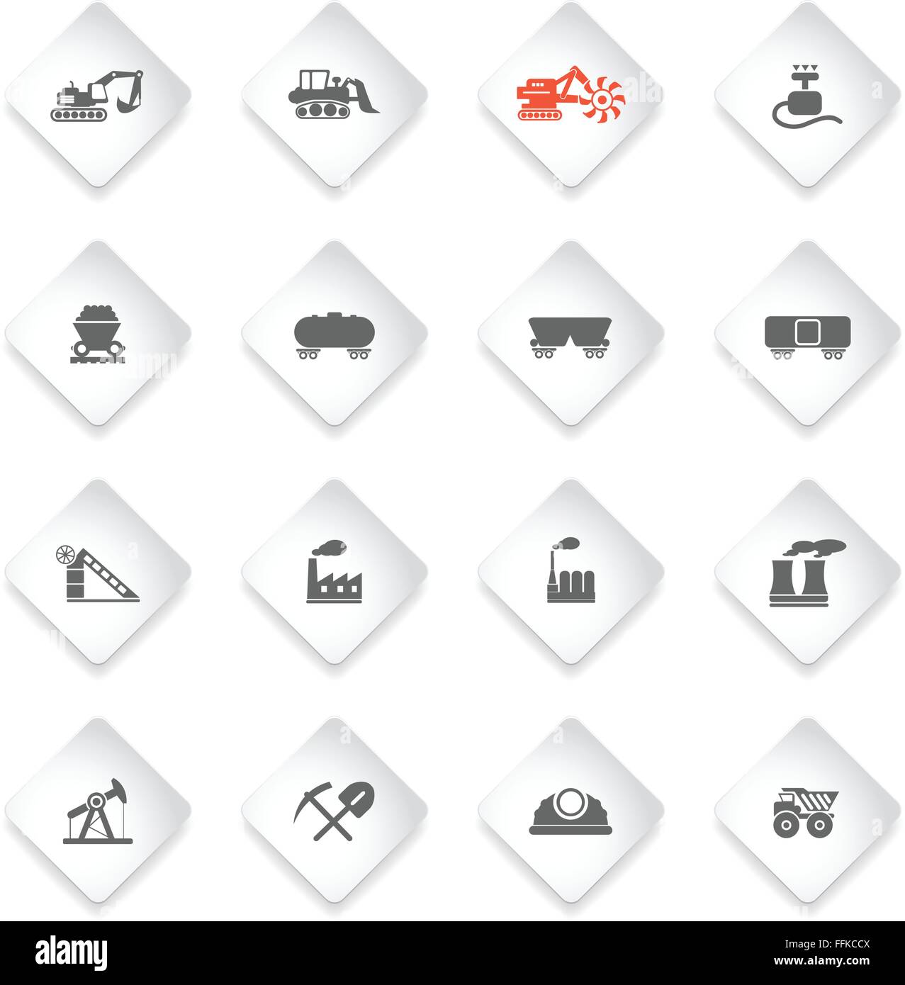 Factory and Industry Symbols Stock Vector Image & Art - Alamy