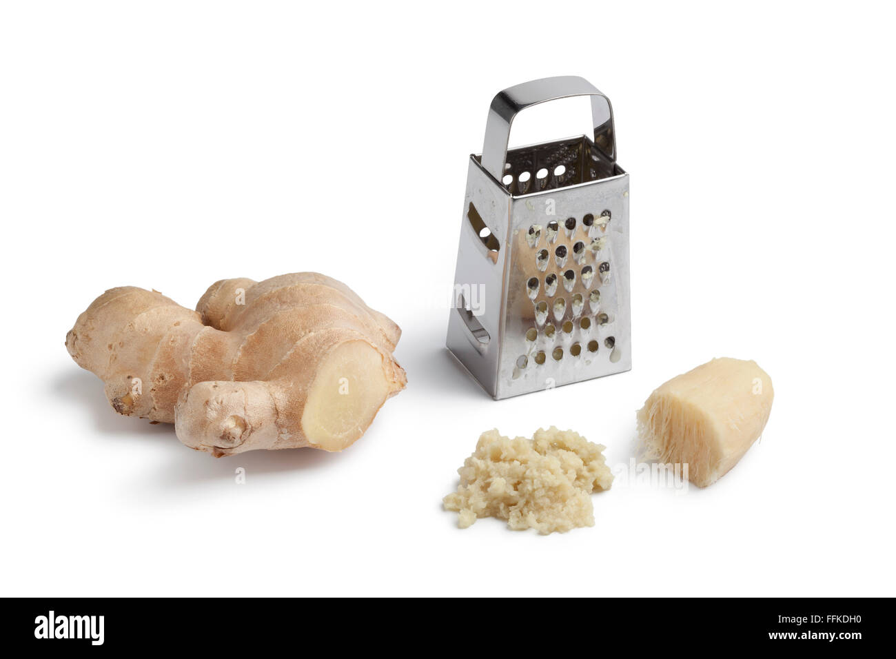 Fresh ginger grater Cut Out Stock Images & Pictures - Alamy