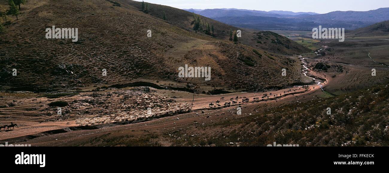 Litang County Sichuan Scenery Stock Photo - Alamy