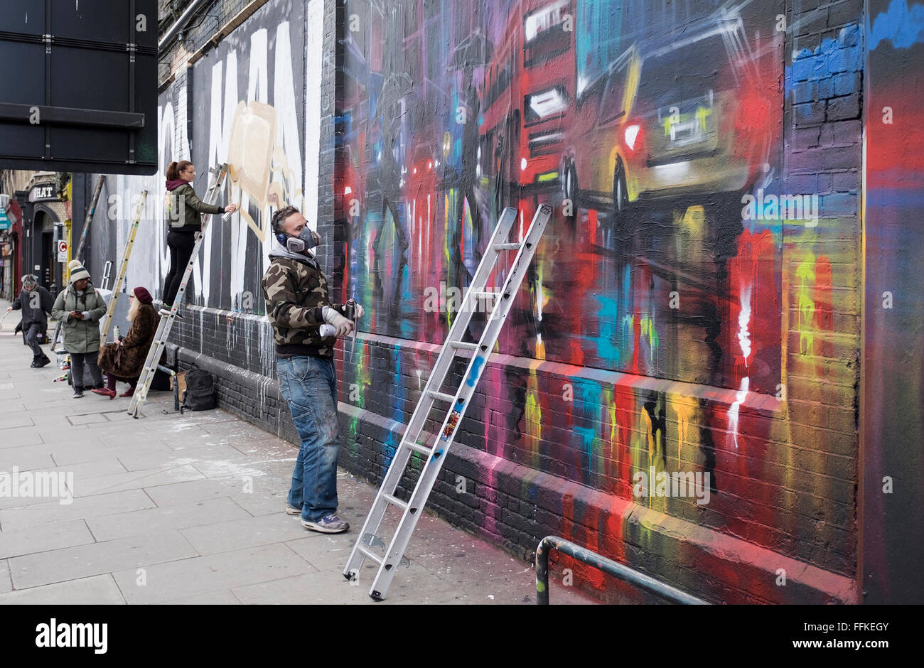 Graffiti artist dan kitchener hi-res stock photography and images - Alamy