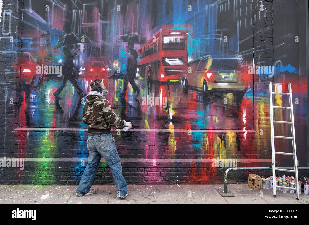 Graffiti artist dan kitchener hi-res stock photography and images - Alamy