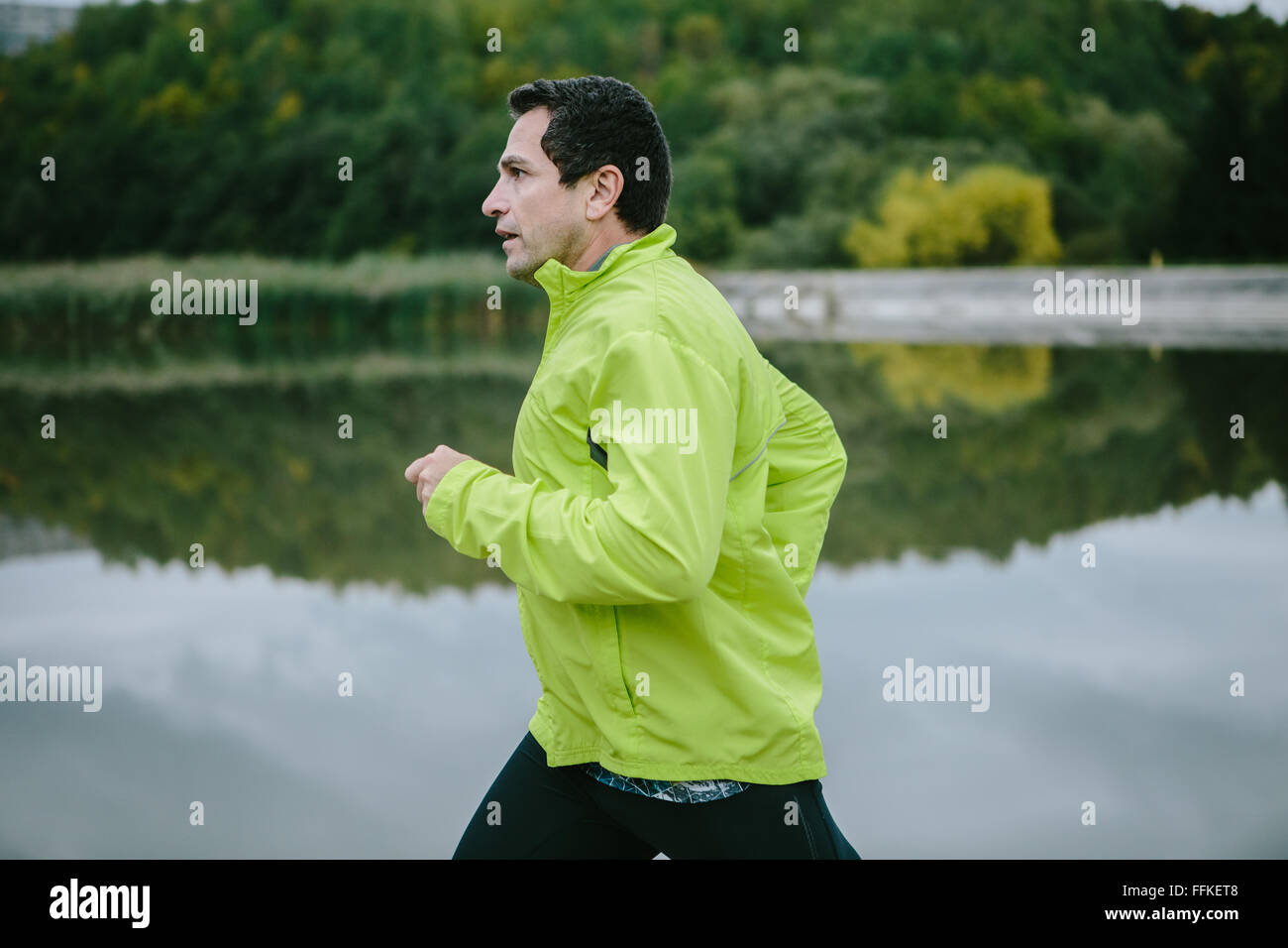 Neon yellow jacket hi-res stock photography and images - Alamy