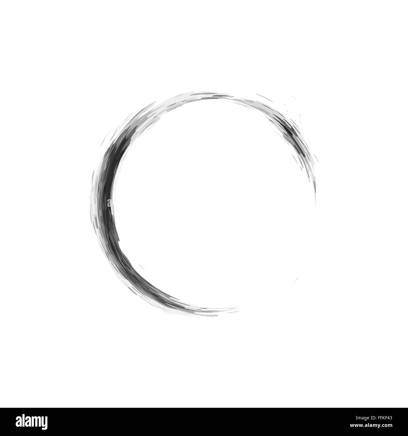 Circle grunge ink spot vector background Stock Vector Image & Art - Alamy