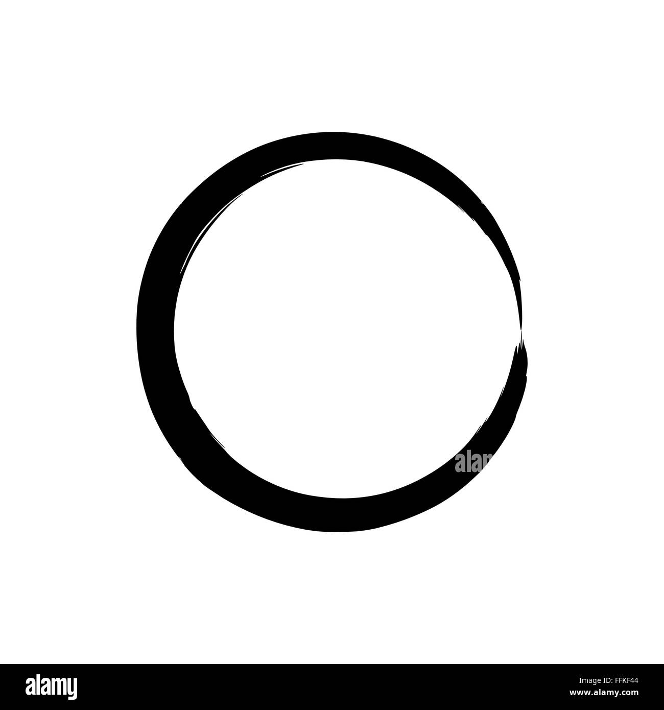 Circle grunge ink spot vector background Stock Vector Image & Art - Alamy