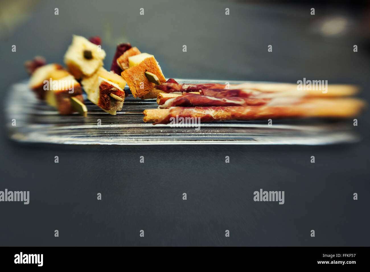 The Italian Plate Stock Photo - Alamy