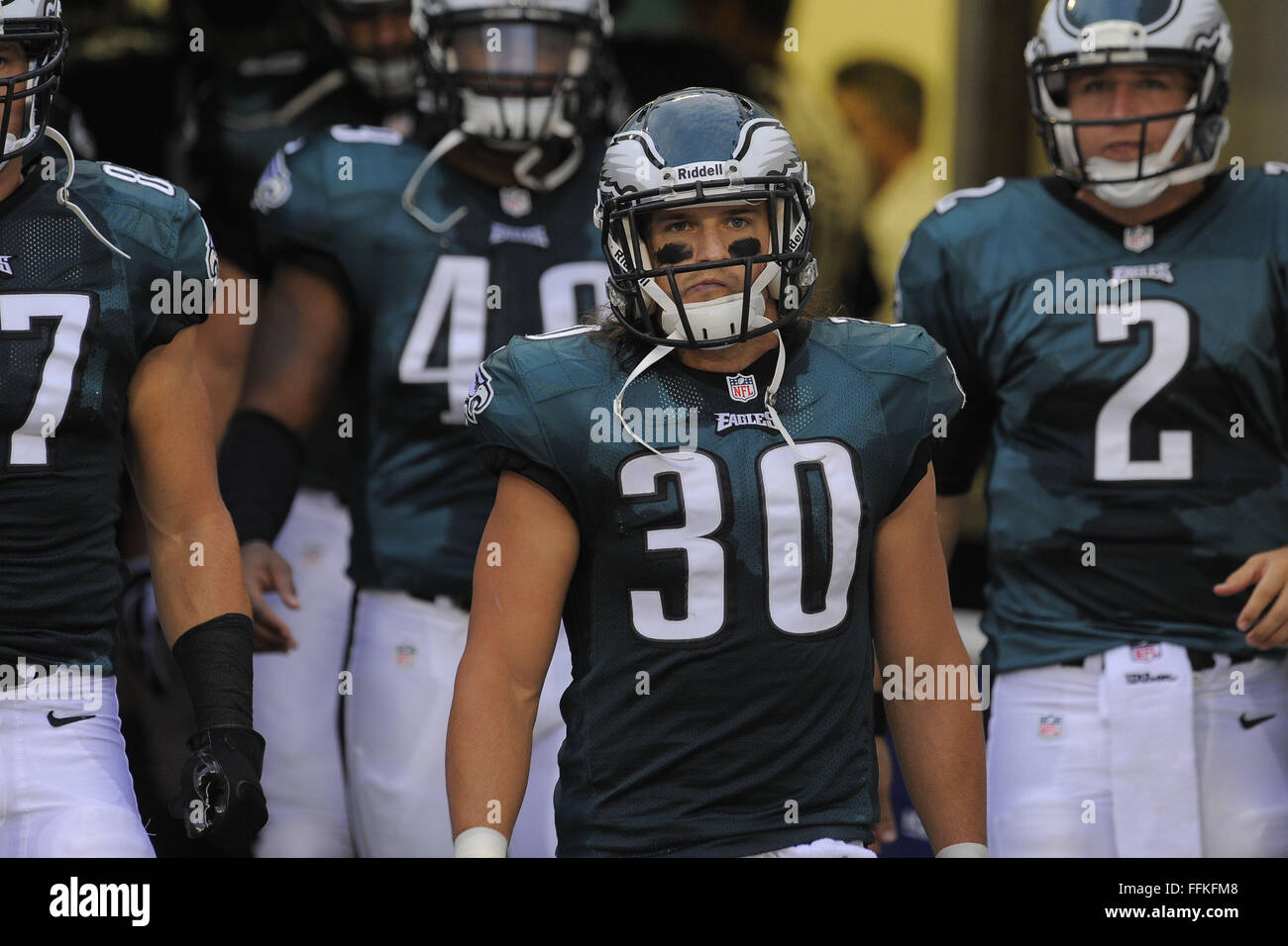 Jacksonville, FL, USA. 24th Aug, 2013. Philadelphia Eagles free safety ...