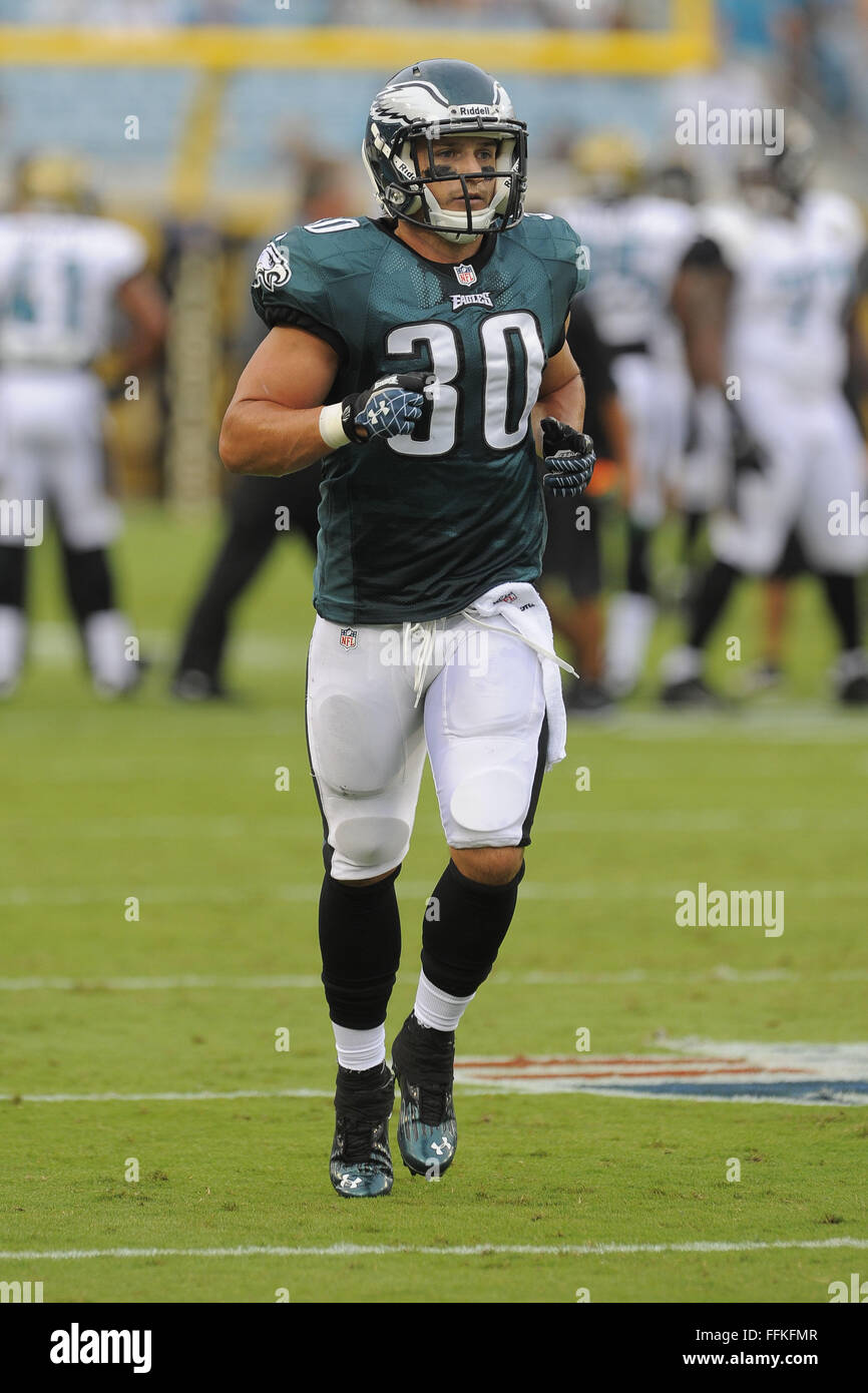 Jacksonville, FL, USA. 24th Aug, 2013. Philadelphia Eagles free safety ...