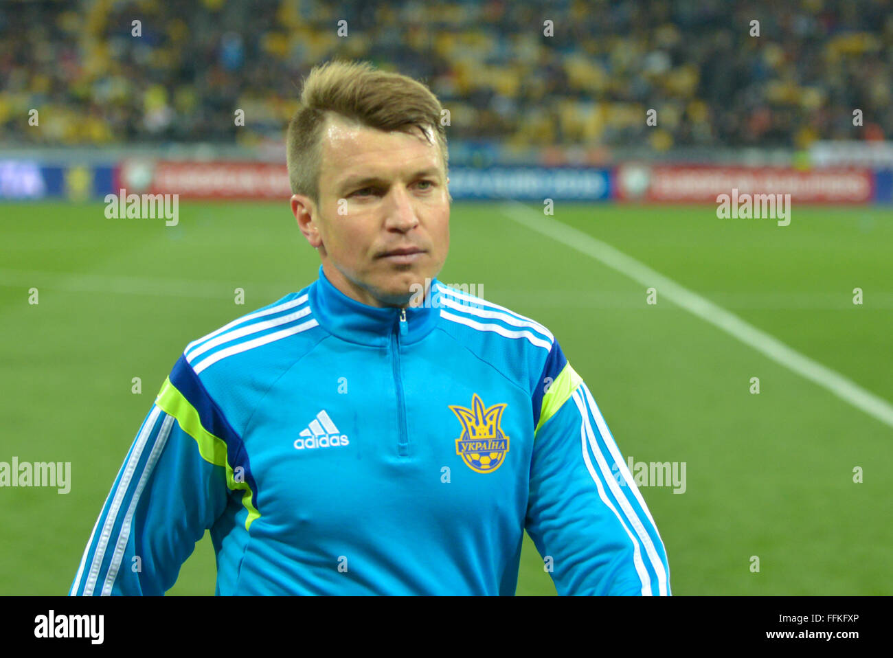 Rotan (C) during the EURO 2016 qualifying soccer match in Group C ...